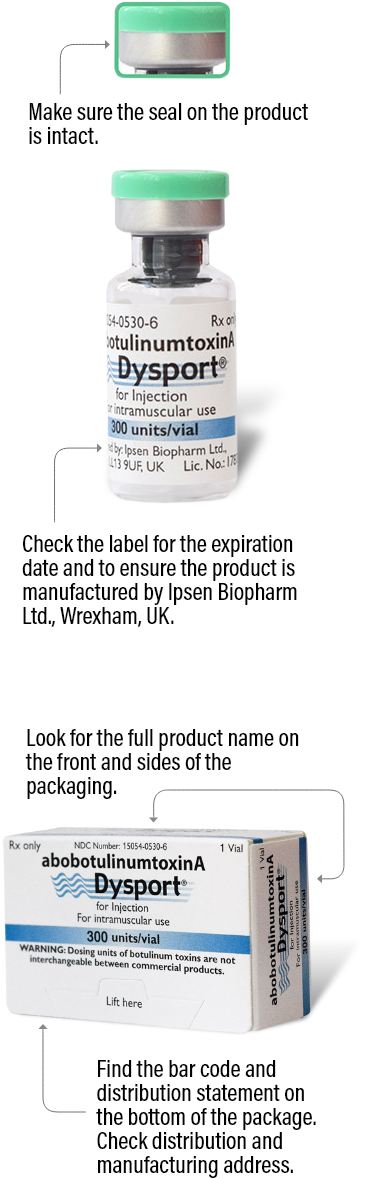 Order Dysport® - How To Order, Verify Authenticity & More