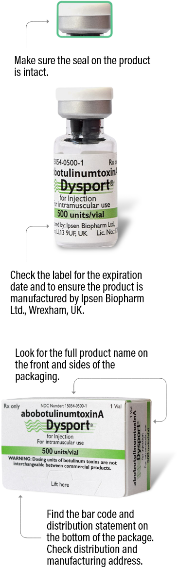 Order Dysport® - How To Order, Verify Authenticity & More